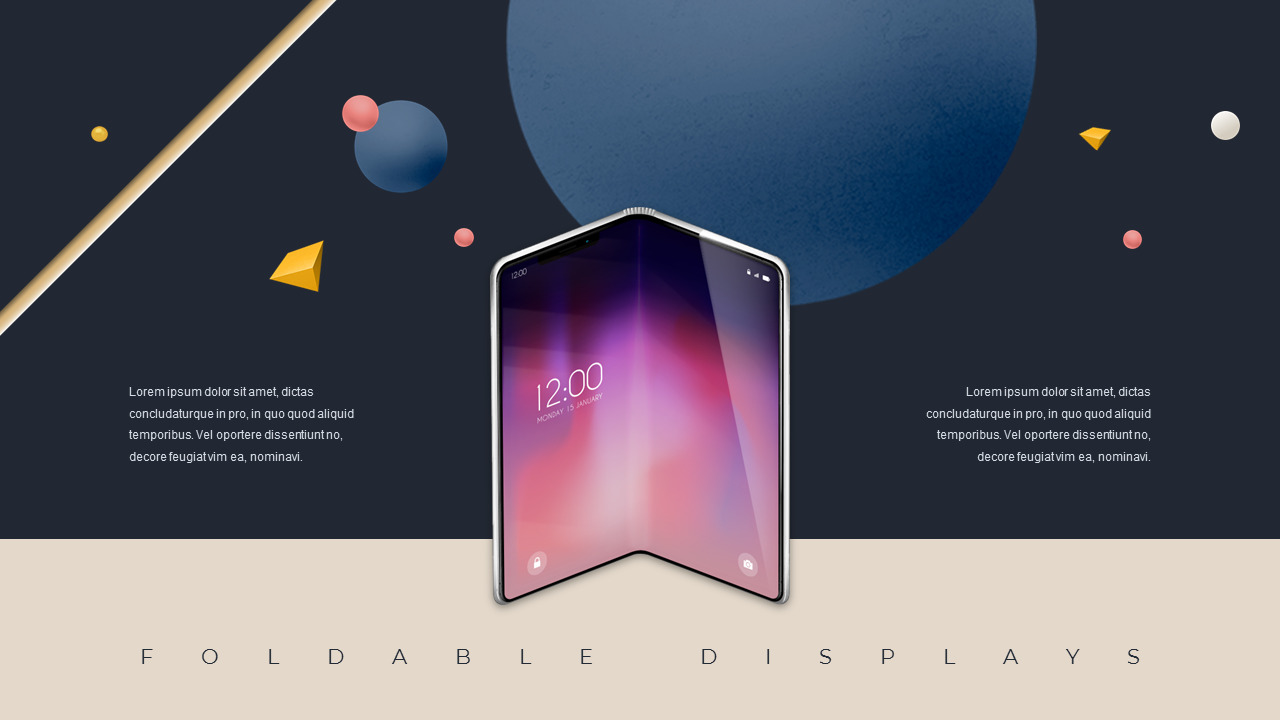 Best Foldable Phones Google Slides Themes & Templates