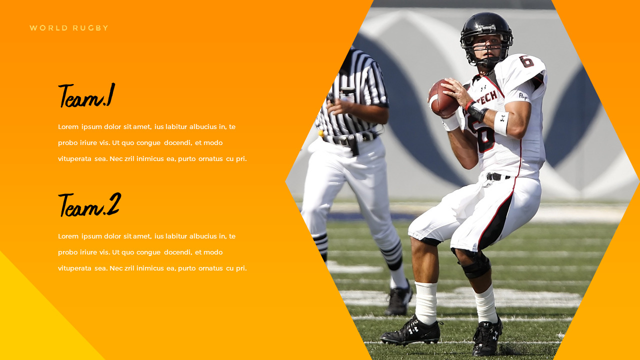 Rugby Product Pitch Presentation Template|Lifestyle|PPT