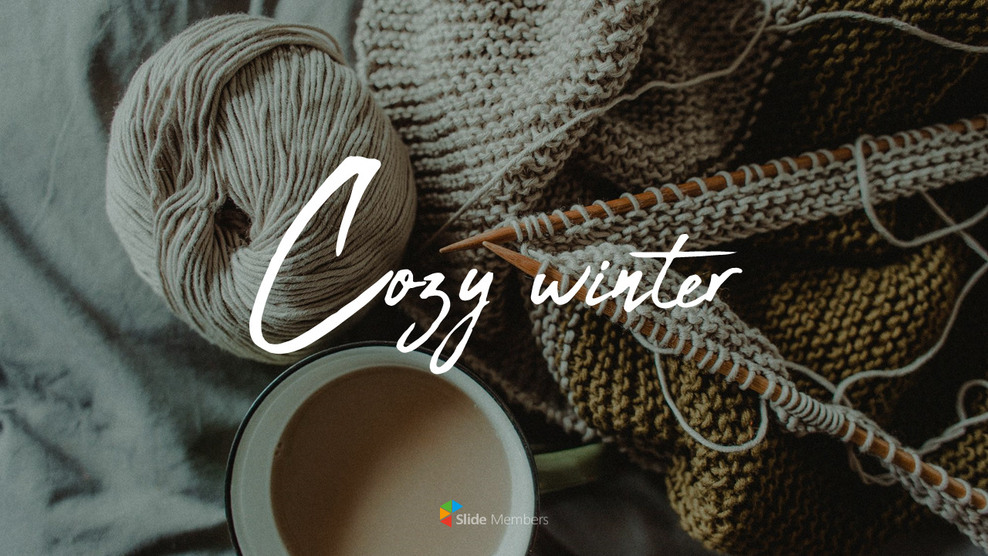 Cozy Winter PowerPoint Presentations|Lifestyle|Templates
