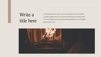 Cozy Winter PowerPoint Presentations|Lifestyle|Templates