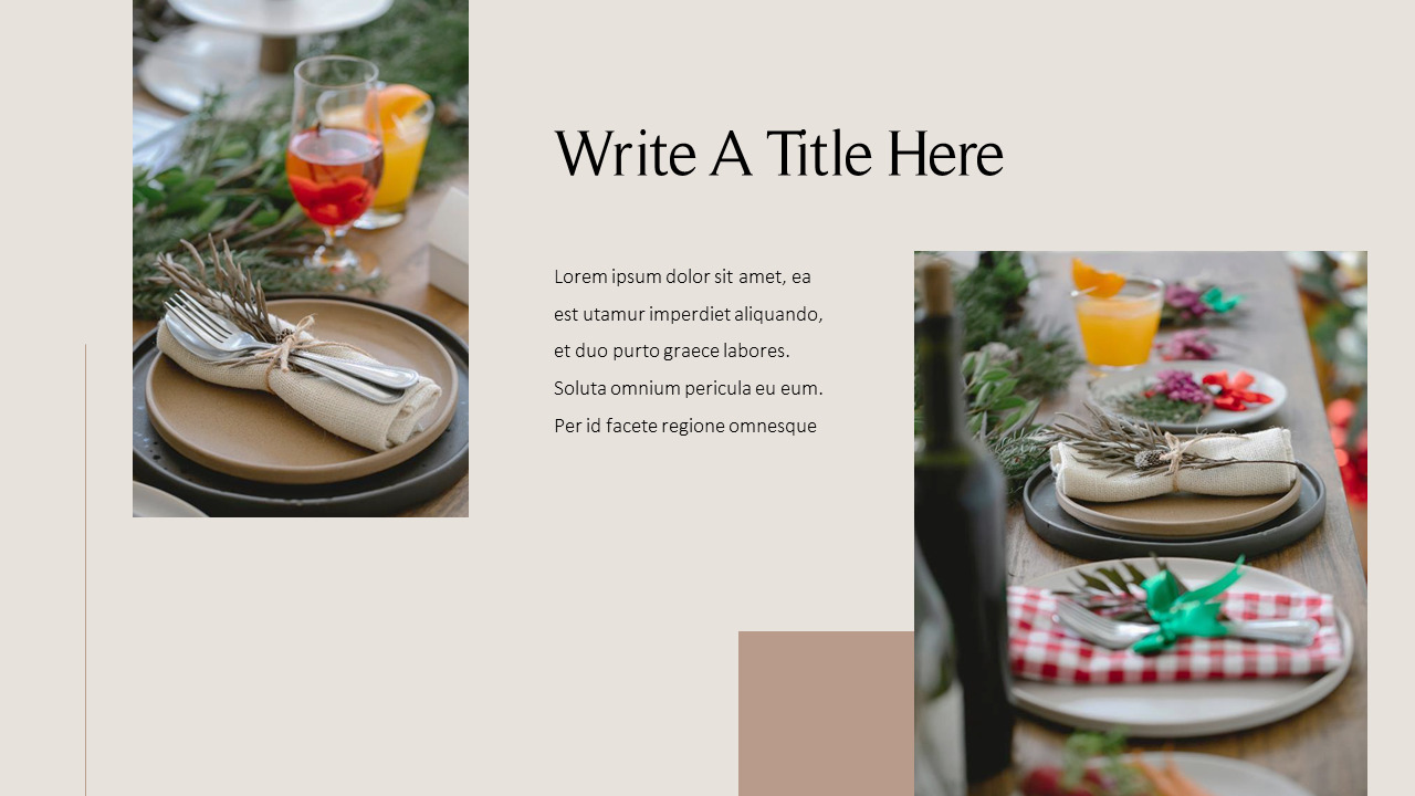 Cozy Winter PowerPoint Presentations|Lifestyle|Templates