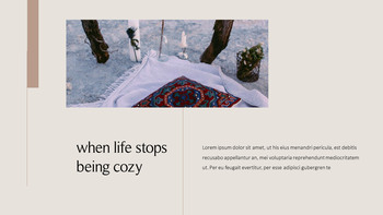 Cozy Winter PowerPoint Presentations|Lifestyle|Templates