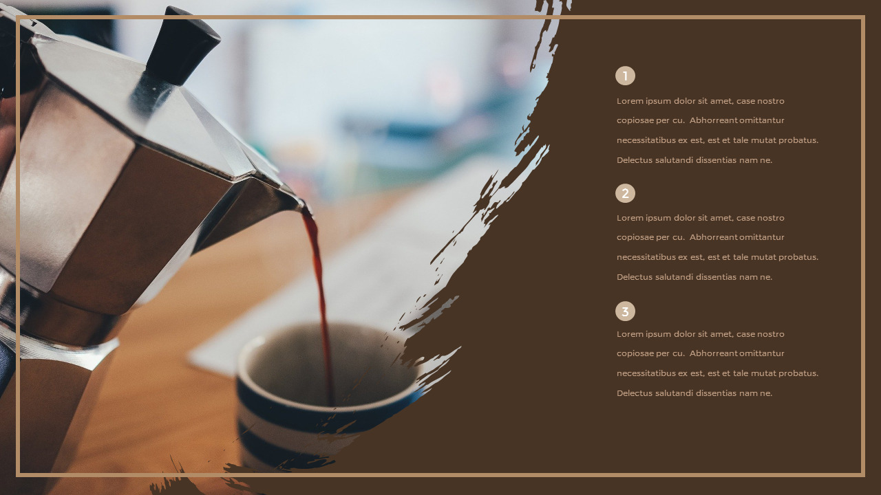 Café Time Creative Google Slides|Business
