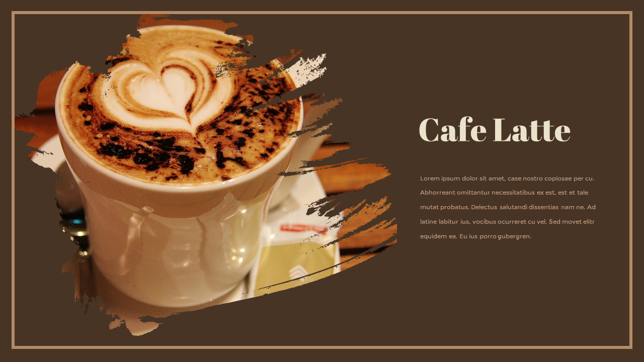 Café Time Creative Google Slides|Business