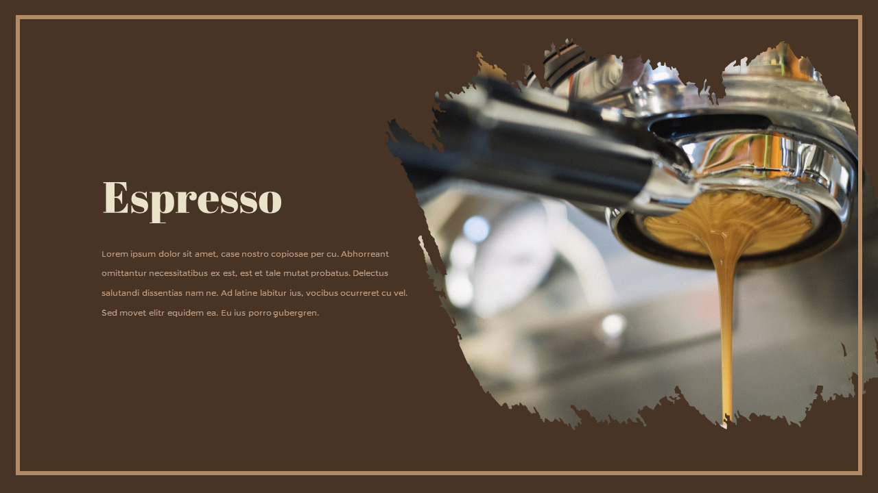 Café Time Creative Google Slides|Business