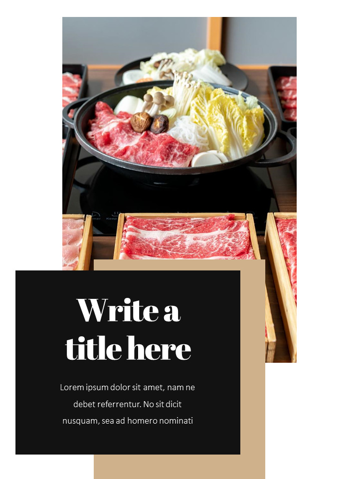 Korean Food Theme PT Templates