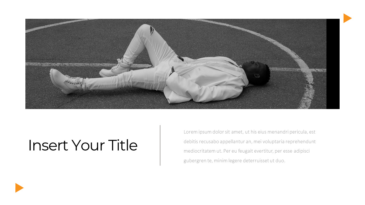 Black and White Photos Simple Google Slides|Lifestyle