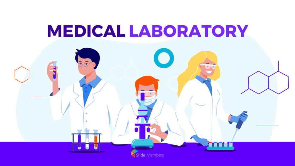 Medical Laboratory Google Slides Presentation Templates