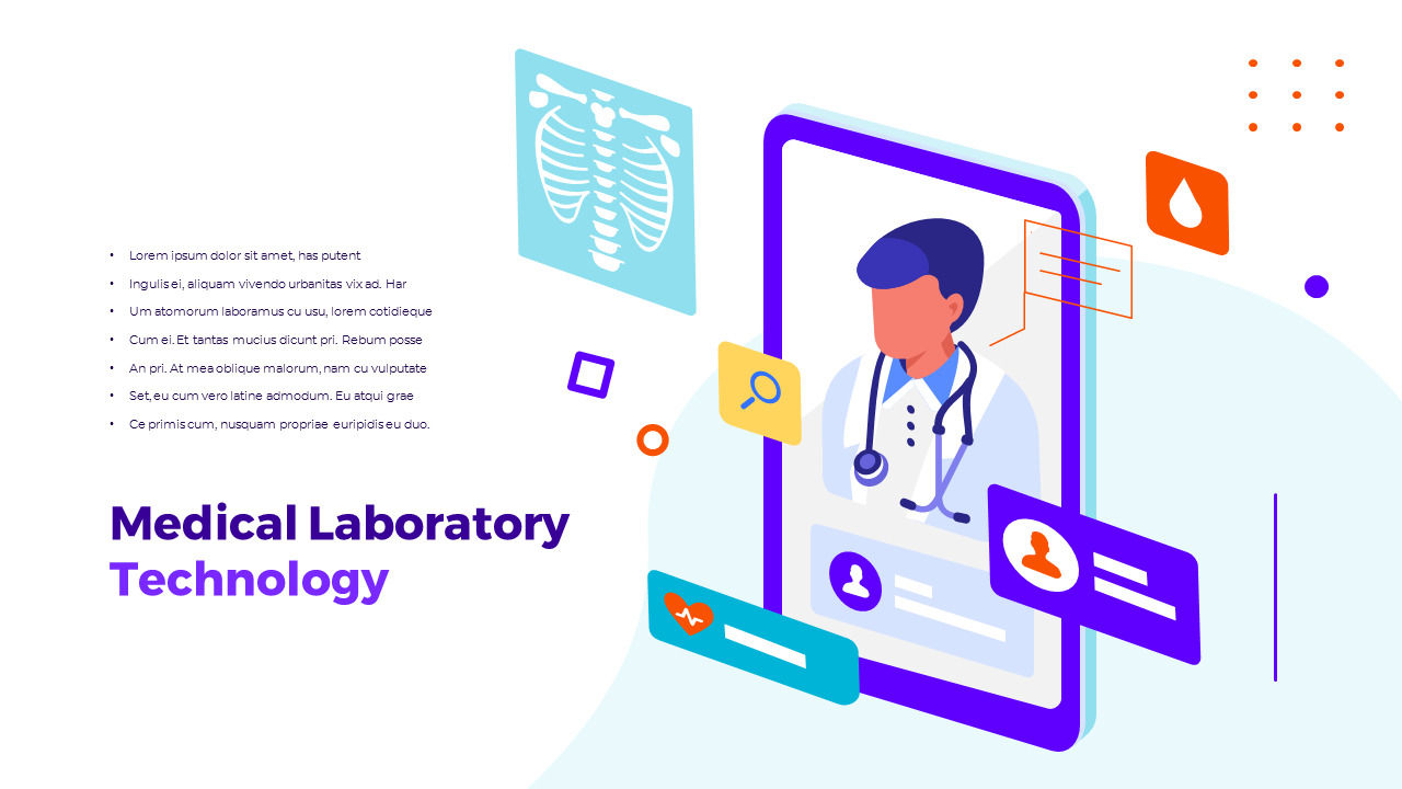 Medical Laboratory Google Slides Presentation Templates