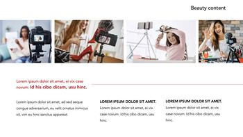 Content Creator slide template