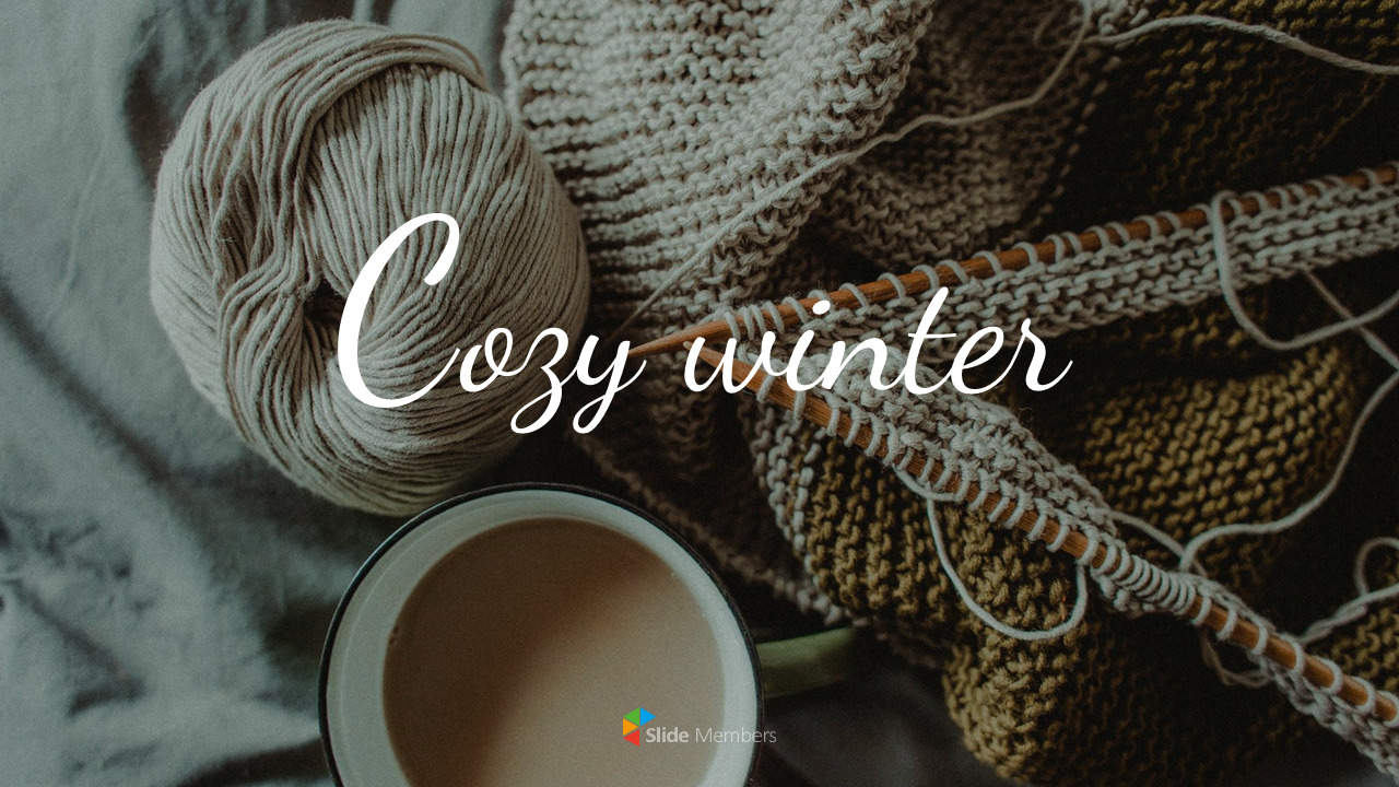Cozy Winter Google Slides Templates|Lifestyle