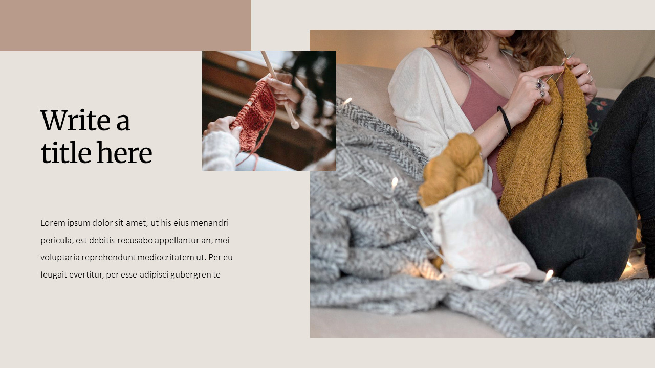 Cozy Winter Google Slides Templates|Lifestyle