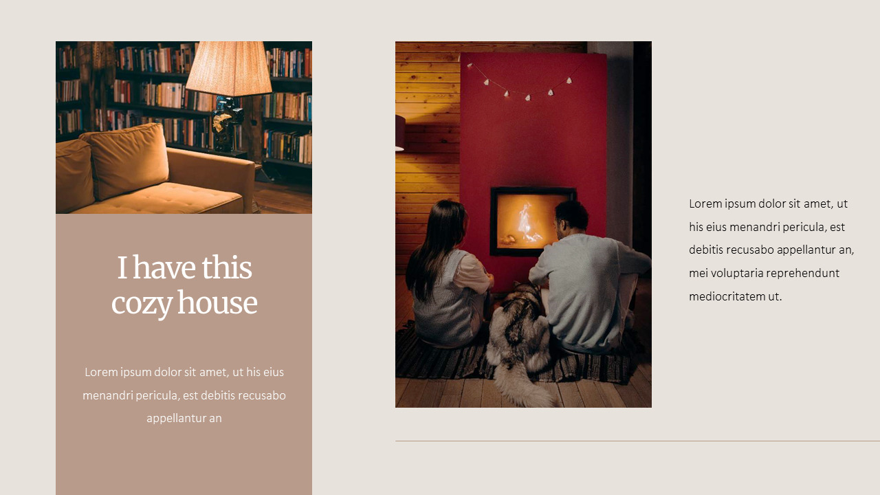 Cozy Winter Google Slides Templates|Lifestyle