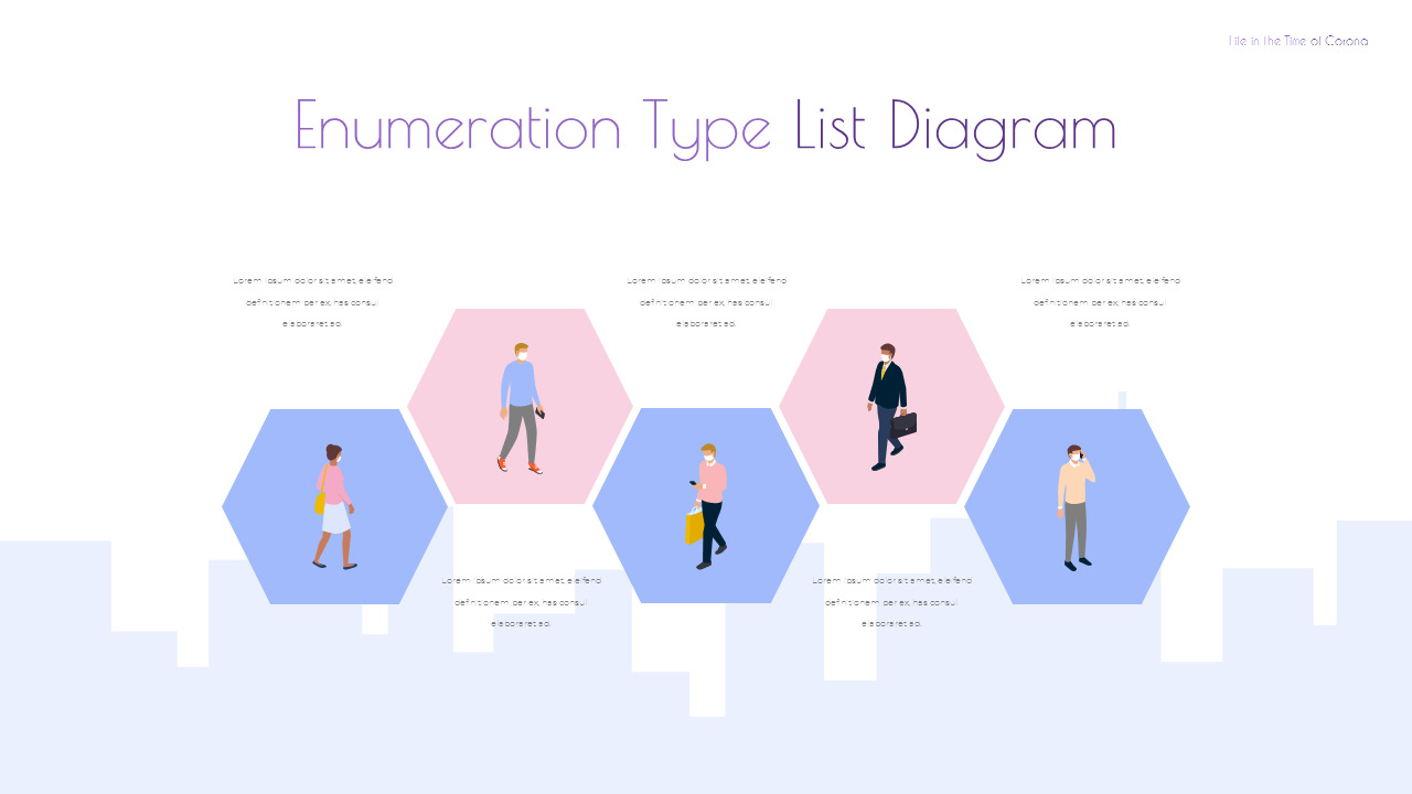 Living with Covid-19 Simple Google Slides