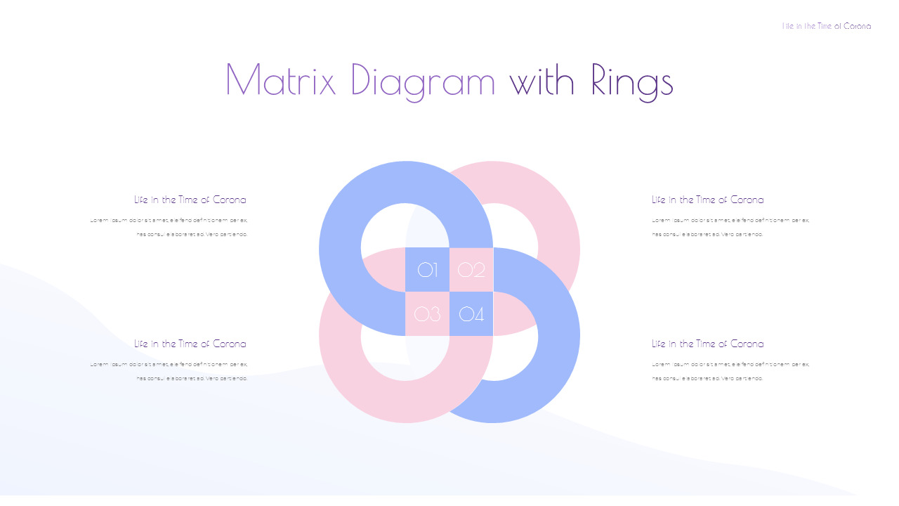 Living with Covid-19 Simple Google Slides