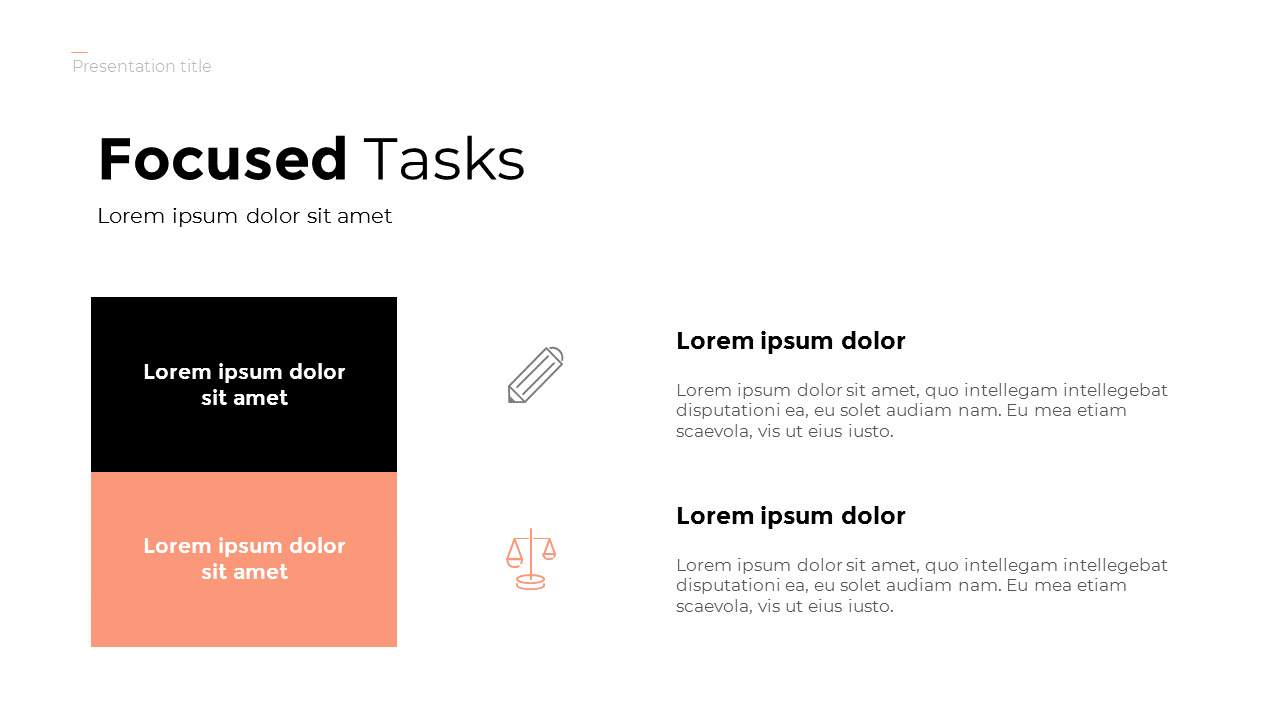 Simple Shape Backgrounds google slides template
