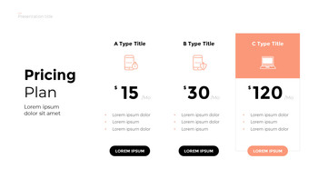Simple Shape Backgrounds google slides template