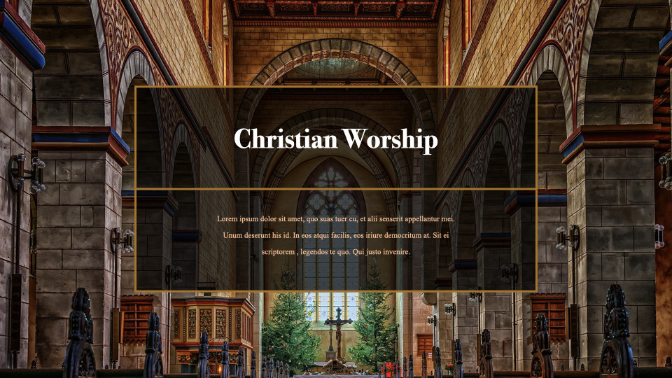 Christian Worship keynote slides|Lifestyle