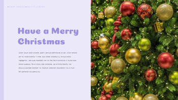 Happy Christmas Presentation Design|Lifestyle|PPT Templates