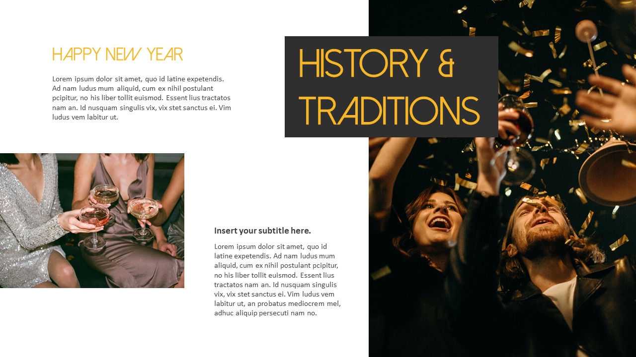 Happy New Year PowerPoint Theme