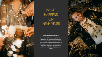 Happy New Year PowerPoint Theme