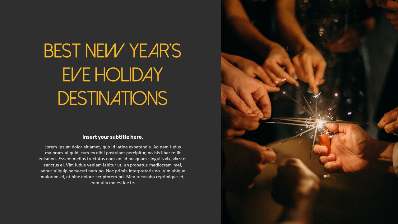 Happy New Year PowerPoint Theme