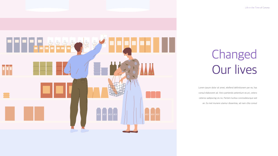 Living with Covid-19 template keynote free