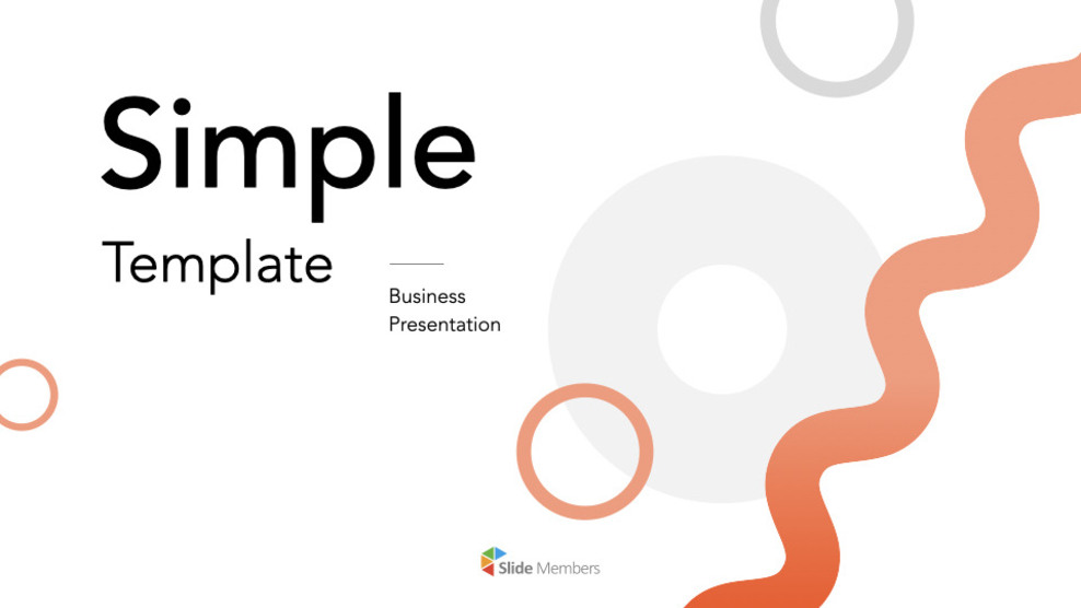 Simple Shape Backgrounds presentation slide design