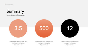 Simple Shape Backgrounds presentation slide design