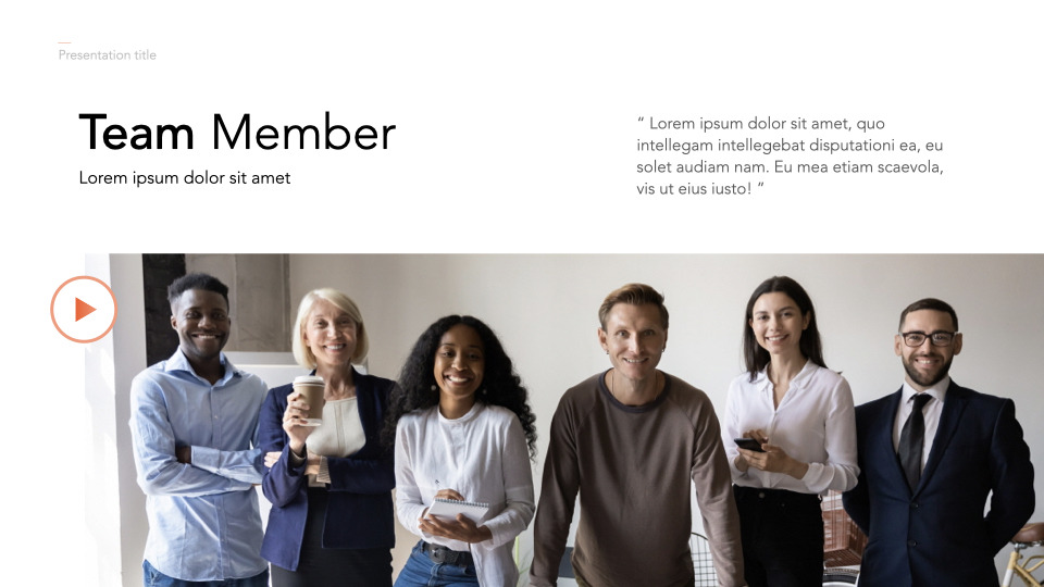 Simple Shape Backgrounds presentation slide design