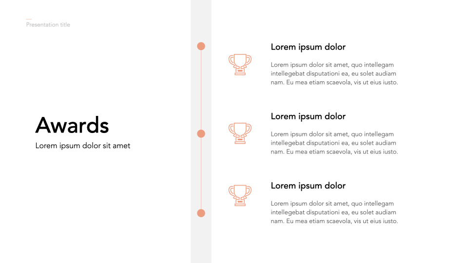 Simple Shape Backgrounds presentation slide design