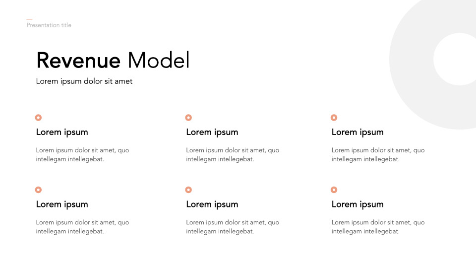 Simple Shape Backgrounds presentation slide design