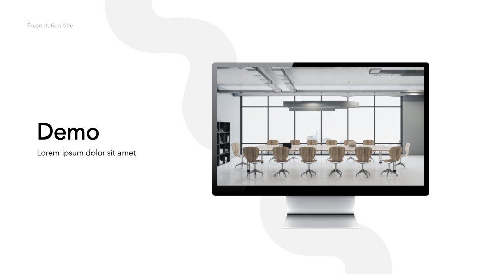 Simple Shape Backgrounds presentation slide design