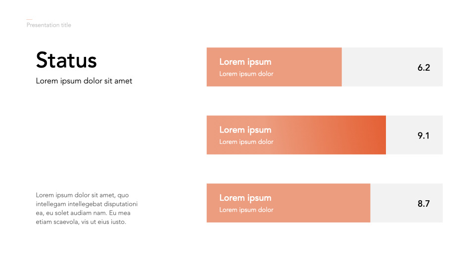 Simple Shape Backgrounds presentation slide design
