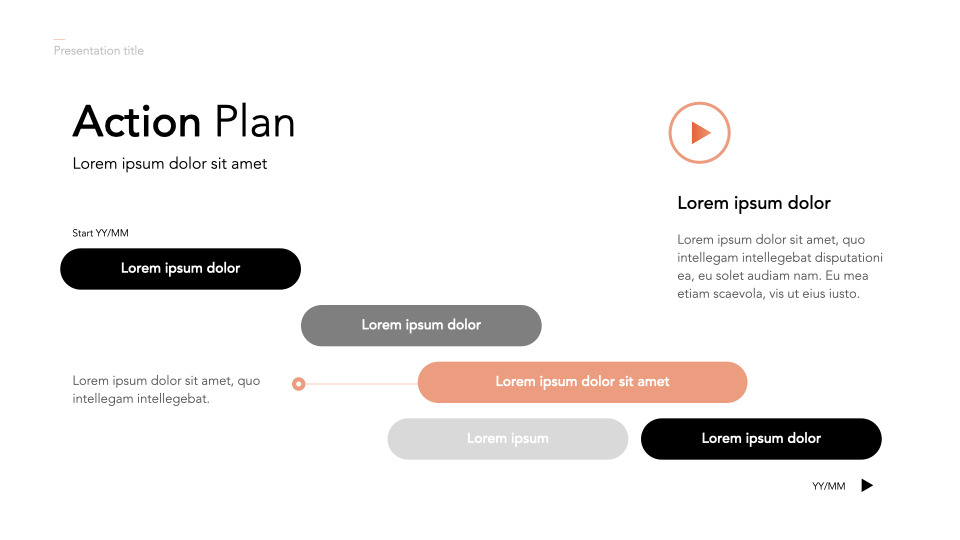 Simple Shape Backgrounds presentation slide design
