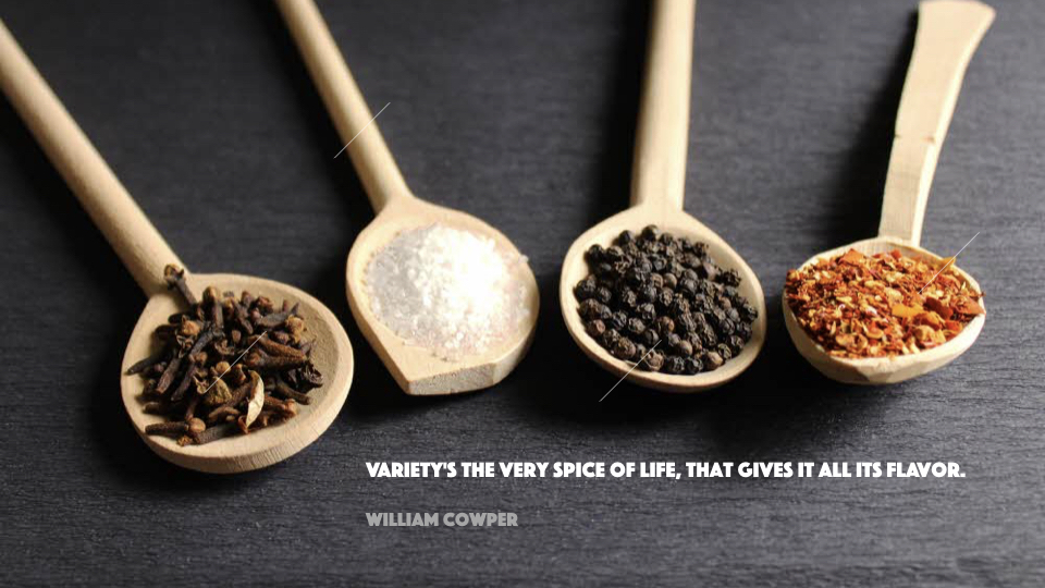 Spices and Seasonings Keynote Design
