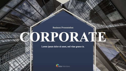Corporate Business Hexagon Deck presentation slide design|Pitch|Keynote
