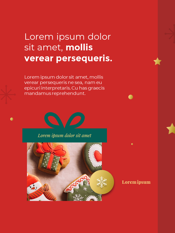 Merry Christmas Together presentation slides ppt