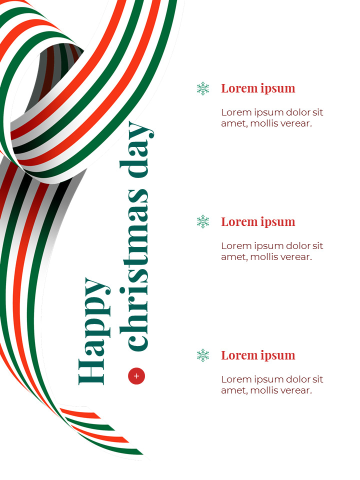 Merry Christmas Together presentation slides ppt