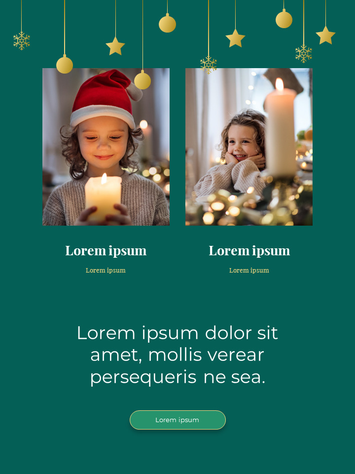 Merry Christmas Together presentation slides ppt