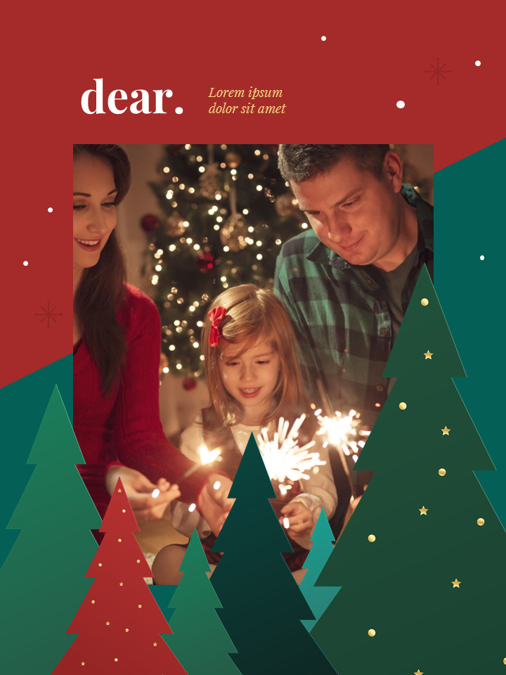 Merry Christmas Together presentation slides ppt
