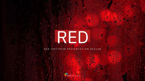 Red Simple Slides Templates|Lifestyle|Google