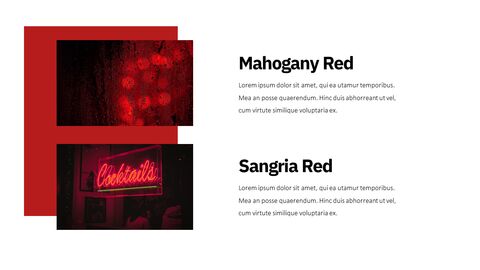 Red Simple Slides Templates|Lifestyle|Google