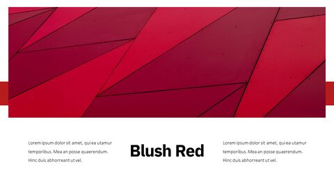 Red Simple Slides Templates|Lifestyle|Google