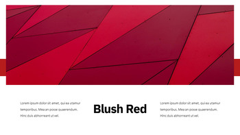 Red Simple Slides Templates|Lifestyle|Google