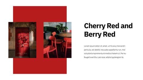 Red Simple Slides Templates|Lifestyle|Google