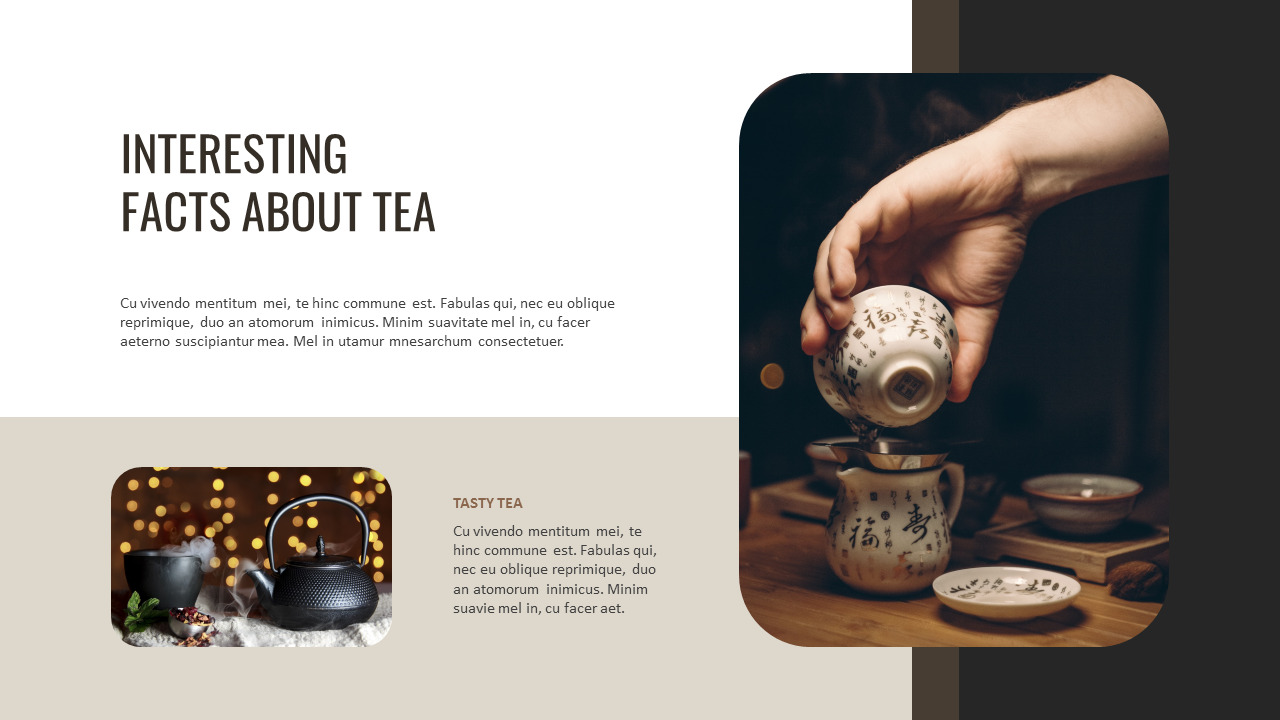 Tasty Tea PowerPoint to Google Slides|Lifestyle