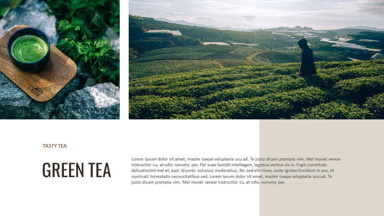 Tasty Tea PowerPoint to Google Slides|Lifestyle