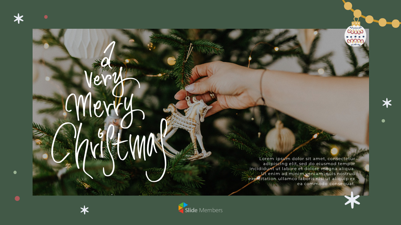 A Very Merry Christmas Presentation Format