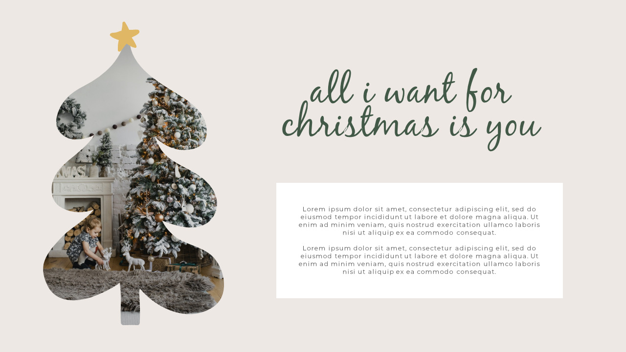 A Very Merry Christmas Presentation Format